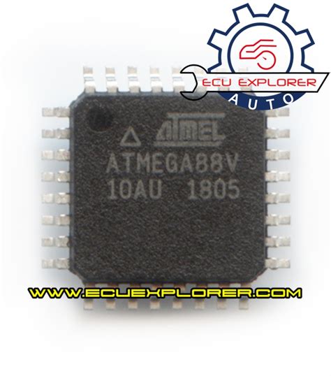 ATMEL ATMEGA88V 10AU Chip ECUexplorer