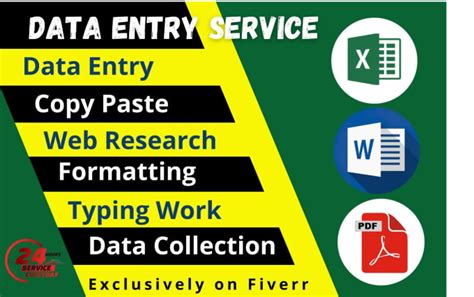 Do Data Entry Data Entry Typing Work Job Copy Paste And Excel Data