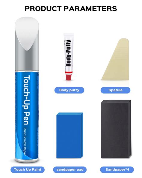 Audi Touch Up Paint Parts4ev Ls9r2y Glacier White Metallic Touch Up