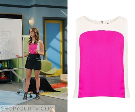 Austin And Ally Season 4 Episode 4 Allys Color Block Top Shop Your Tv