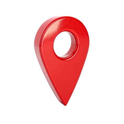 Glossy Location Pointer Icon On Navigation Symbol Shiny 60358857 Png