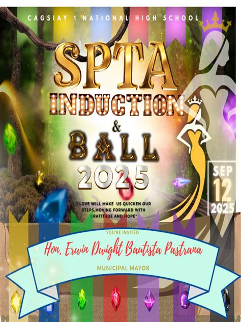 Induction Invitation Pdf