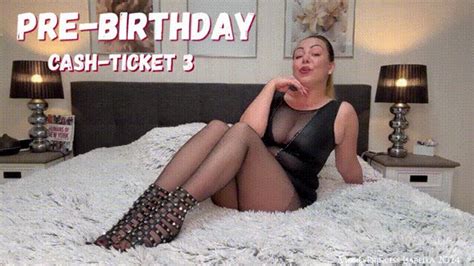 Pre Birthday Cash Ticket 3 By Moneyprincess Isabella Moneyprincess Isabella Clips4sale