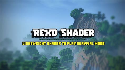 ReXD Shader MCPE Bedrock Mc Mod Net
