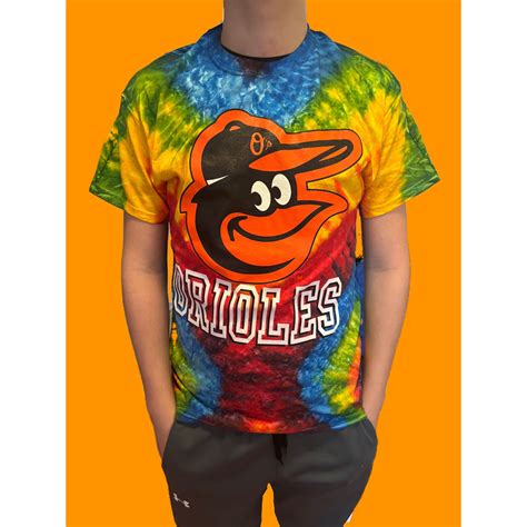 Baltimore Orioles Carnival Tie Dye T Shirt Wild Bills Apparel