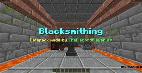 Blacksmithing No More Too Expensive Repair And Recyle Anvils [1 14x] Minecraft Data Pack
