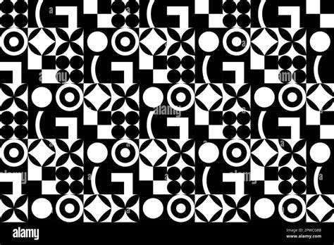 Intricate Ornate Tiling Geometric Trendy Graphical Motif With Linen