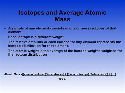 Notes Isotopes Ions Chemistry Powerpoint Ppt