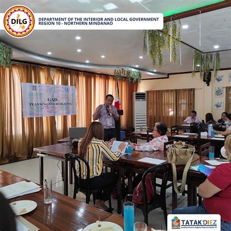 Dilg Assists In Iligan Gad Plan Formulation Iligan News