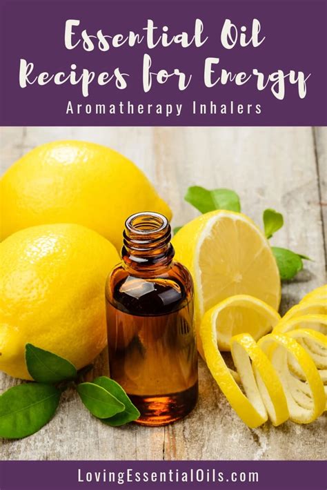 7 Essential Oil Recipes For Energy Diy Aromatherapy Inhalers Recipe