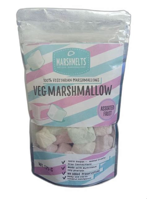 White Assorted Fruity Marshmelts 175 Grams Veg Marshmallow For Snacks At Rs 329packet In Chennai