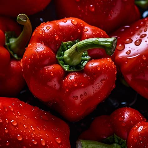 Premium Photo Fresh Capsicums
