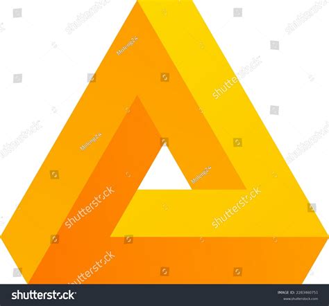 3d Optical Illusion Shape 3d Impossible Stock Vector Royalty Free 2283460751 Shutterstock