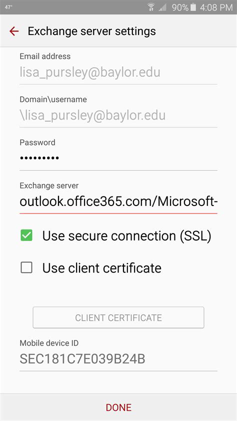 Microsoft Outlook HelpDesk Baylor University