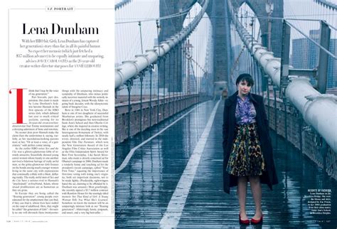 Lena Dunham Annie Leibovitz