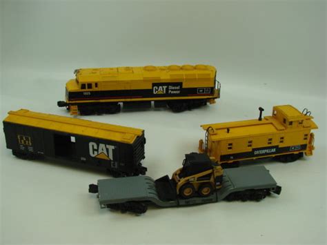 Mth O Gauge Model Train Set Cat Diesel 75th Anniversary 118205278