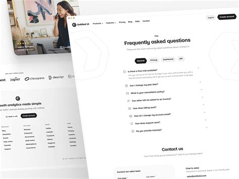 Frequently Asked Questions Faqs — Untitled Ui By Jordan Hughes® On Dribbble