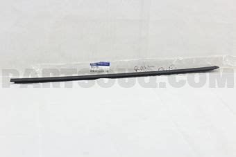 822101C001 Hyundai / KIA W/STRIP ASSY-FR DR BELT O/S LH, Price: 8.53 ...