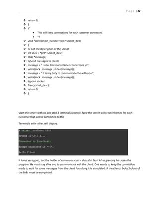 Socket Programming PDF