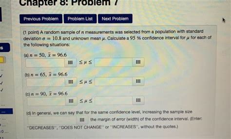 Solved Chapter 8 Problem 6 Previous Problem Problem List