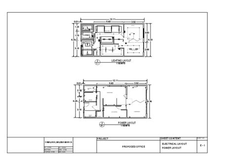 Electrical And Power Layout Pdf