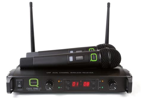 Q Audio Introduce A New Range Of Wireless Microphones SEDA