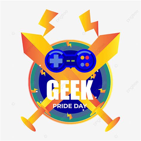 Geek Pride Day Vector Design On Png Hand Drawn Design Element Pride PNG And Vector With