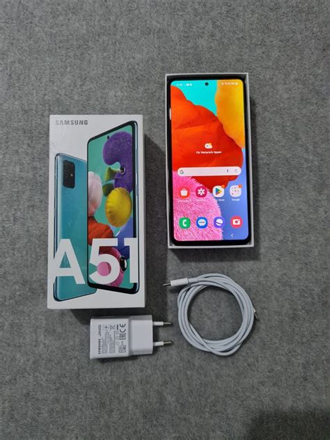 Samsung Galaxy A51 SM-A515F/DSN - 128GB - Prism Crush Blue (Ohne ...