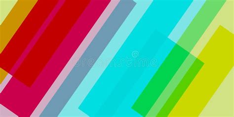 Slanted Rectangles With Riso Print Effect Graphic Element For Fabric
