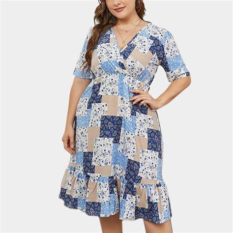 Plus Size Sun Dresses Summer Style Chic Lover