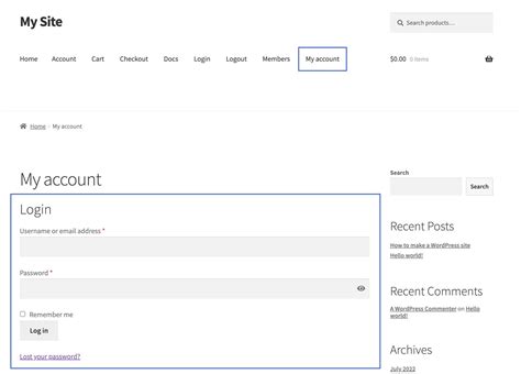 Woocommerce Login Page How To Customize It Full Tutorial