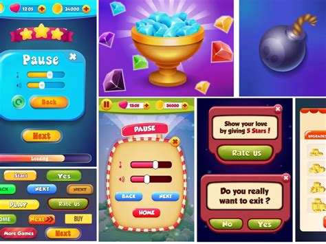 A Design Game UI Objects And Environment Upwork