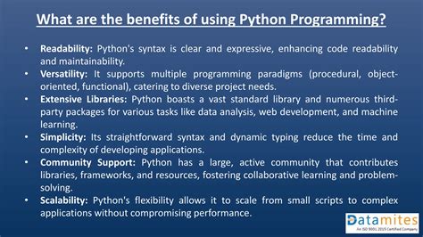Certified Python Developer Courses In Mumbai PPT Free Download