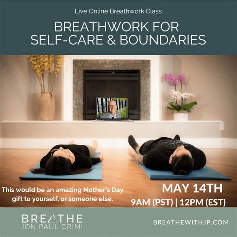 Live Online Breathwork Class May 14 2023 9am Pst 12pm Est