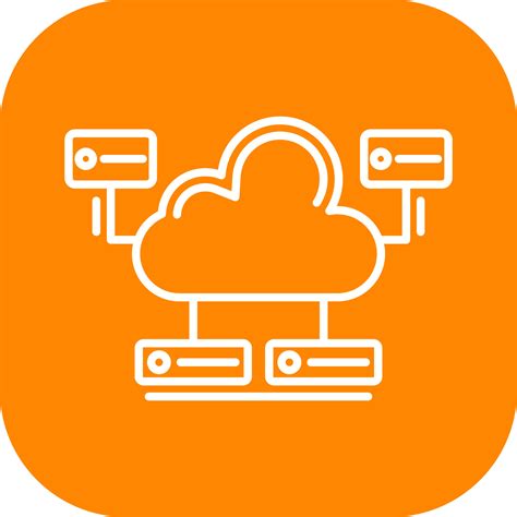 Cloud Database Vector Icon Vector Art At Vecteezy