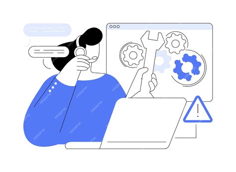 Premium Vector Troubleshooting Isolated Cartoon Vector Illustrations