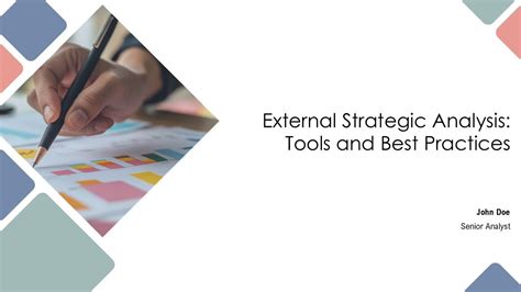 External Strategic Analysis Tools And Best Practices Ppt Presentation At