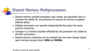 Unit Shared Memory Multiprocessors PPT
