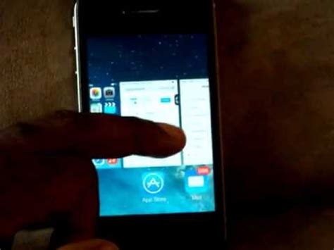 How To Close Apps On IOS7 IPhone IPad And Others And Save Battery Life YouTube