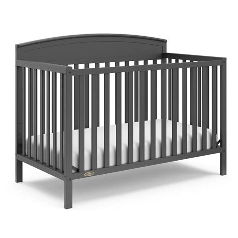 Graco Benton 5 In 1 Convertible Crib Gray The Home Depot Canada