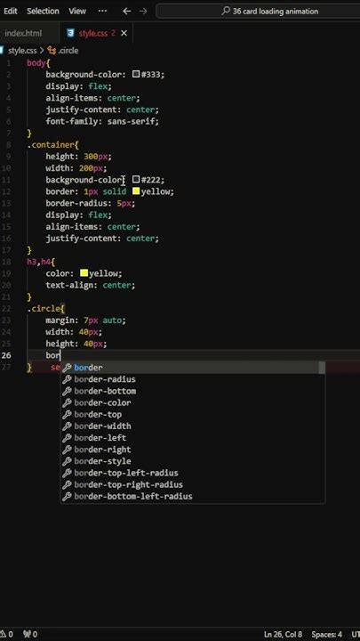 Card Loading Animation Html Css Tutorial Tutorials Trending