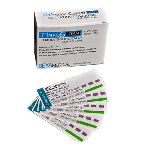 Class 6 Steam Indicator Strip At ₹ 250 Piece Chemical Indicator In Ahmedabad Id 2855023742097