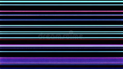 A Blue And Purple Glitch Effect On A Television Screen Stock Footage