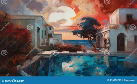 The Architecture Of The Courtyard Is Classic Style The Facade Of The