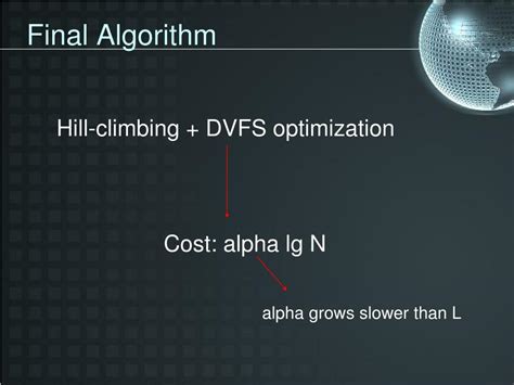 Ppt Optimizing Power Consumption In Parallel Applications Using Hill