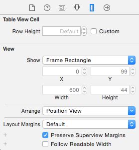 Ios Matching Left Alignment Of Custom Standard UITableViewCell Types Stack Overflow