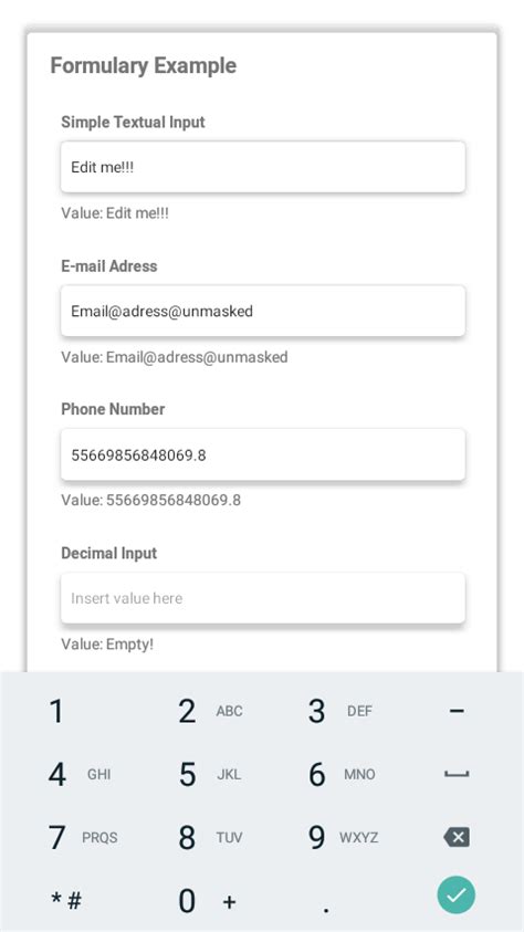 React Native Text Input