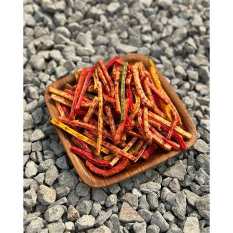 Concrete Seblak Spicy Viral Seblak Crackers Orange Leaf Concrete