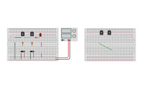 Circuit Design Npn And Gate Tinkercad