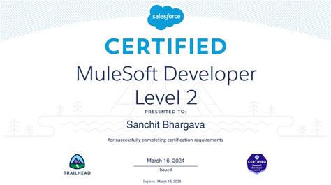 Salesforce Mulesoft Mulesoftdeveloper Mulesoftcertified Sanchit